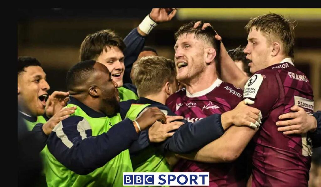 Sale Claim Superb Bonus-Point Win Against Clermont - BBC SPORT